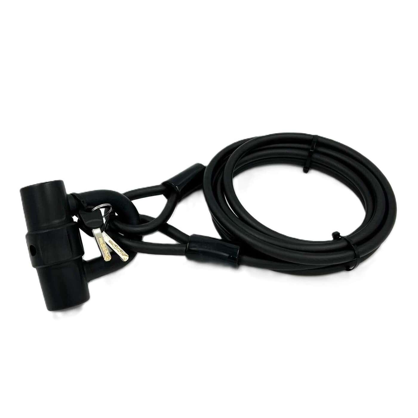 Jetblack Traveler Cable 10x3000mm with Key Lock – Bicycle Fix